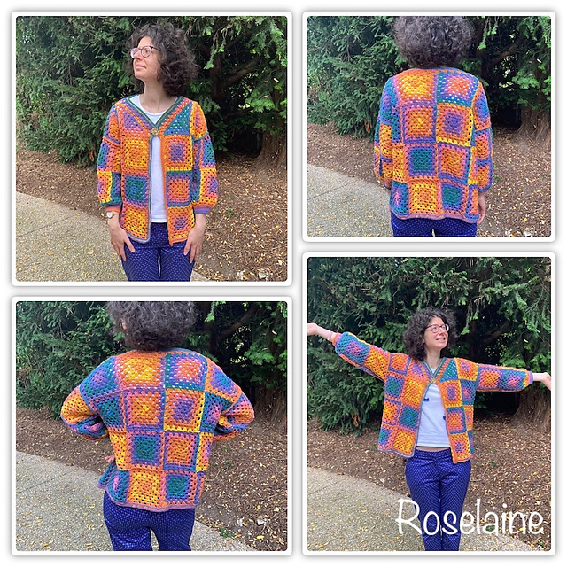 Ravelry: PascaleAudrey's Everyday Granny Square Cardigan