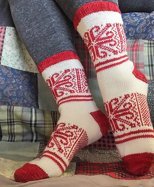 Ravelry: Bas Zab'Ame pattern by Isabelle Allard