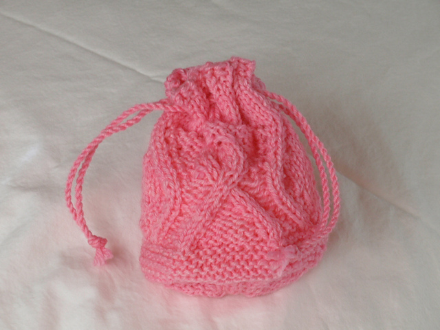 Ravelry: Small Ribbon Sachet Bag pattern by Pat Blair Designs
