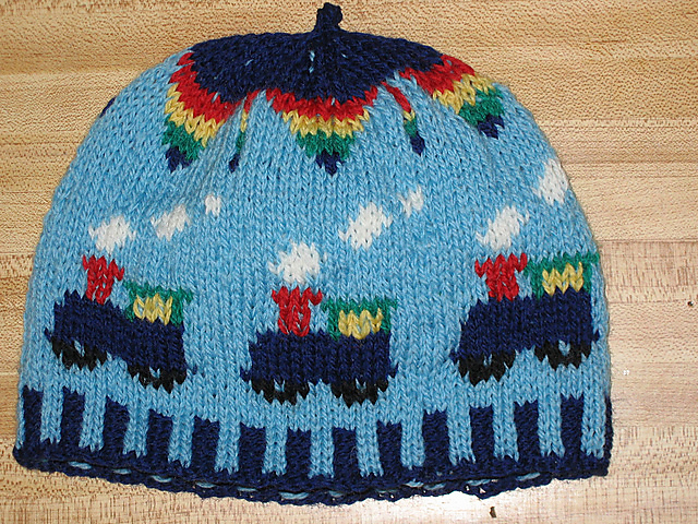Ravelry: CHOO CHOO Child Hat pattern by Deborah Tomasello