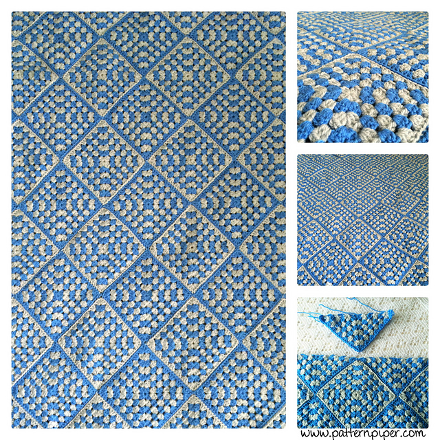 Ravelry: Granny Square with a Twist pattern by Sam Piper