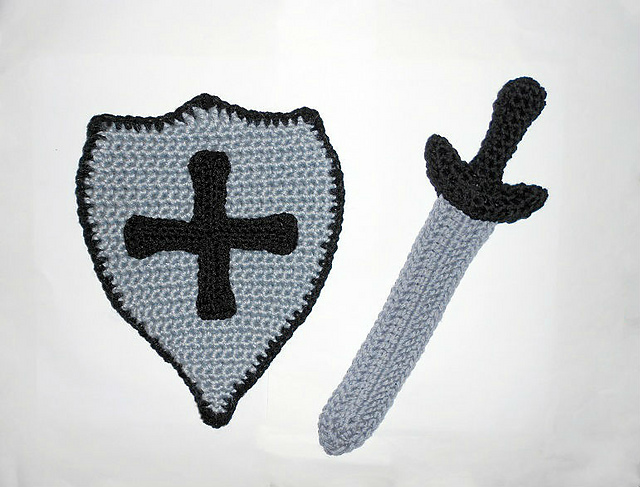 Ravelry: Sword and shield pattern by Pattern Studio