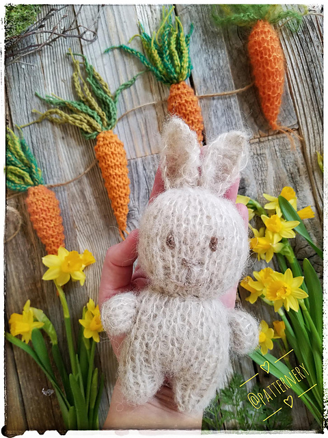 Ravelry: Bunny softie toy pattern by Patternery