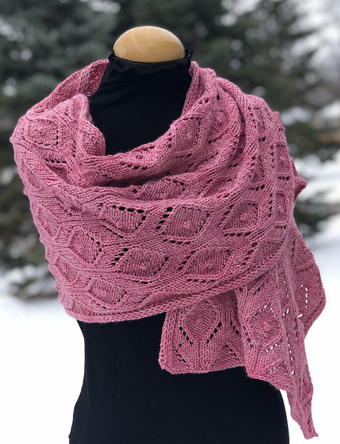 Ravelry: Darling Isabella Wrap pattern by Patty Olson Designs