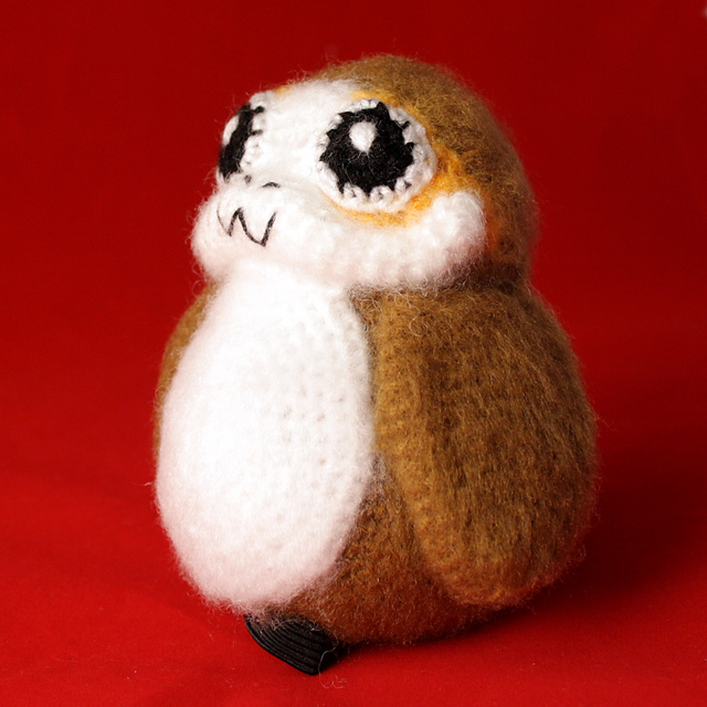 Ravelry: Porg Amigurumi pattern by Constanza Prajoux