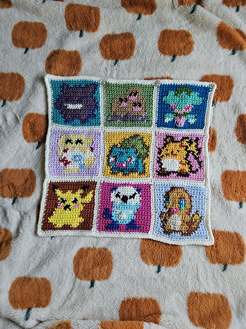 Ravelry: pokemon tapestry pattern by paytans patterns