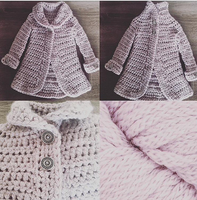 Ravelry: Longline Merino Wool Coat pattern by Peanut and Plum