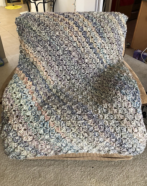 Ravelry: PearlRJ's C2C Blanket - Homespun