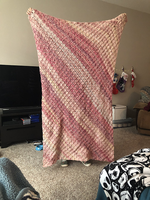 Ravelry: PearlRJ's C2C Blanket - Homespun