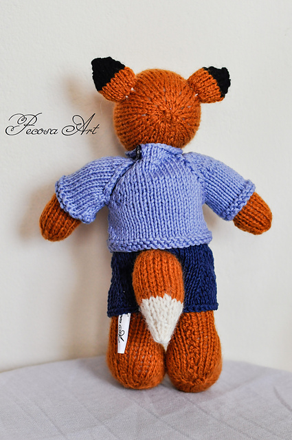Ravelry: Pecosakmm's Boy fox in a star spangled sweater
