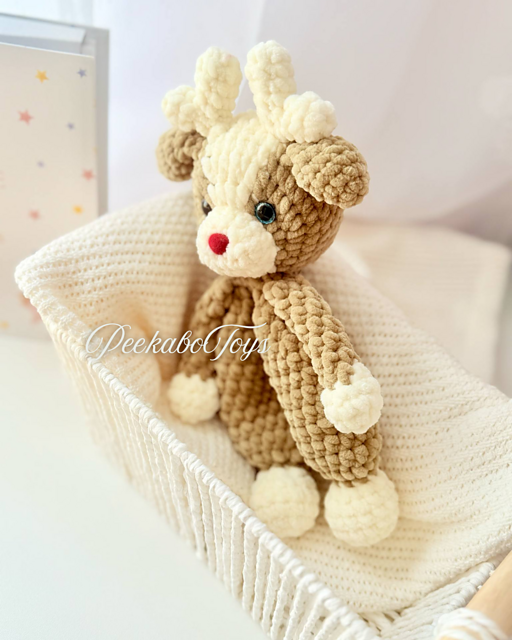 Ravelry: Deer Snuggler pattern by PeekaboToys