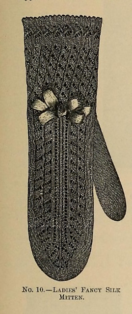 Ravelry: No. 10 Ladies Fancy Silk Mittens pattern by Butterick ...