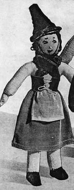 Ravelry: Welsh Girl Doll pattern by Finella