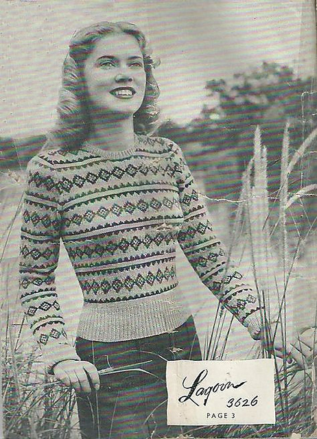 Ravelry: Lagoon 3626 pattern by Sun-Glo Knitting Mills