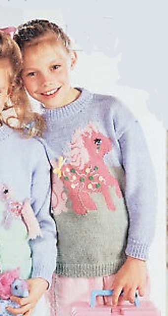 Ravelry: My Little Pony Sweater pattern by Joy Gammon