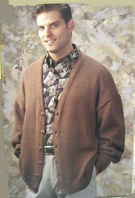 Ravelry: V Neck Cardigan pattern by Evie Rosen