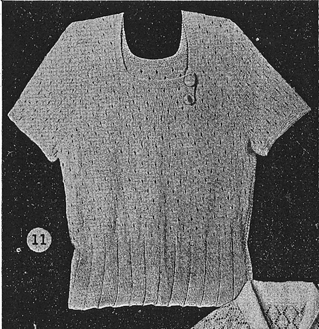 Ravelry: Ladies' Blouse No. 11 pattern by Elizabeth King