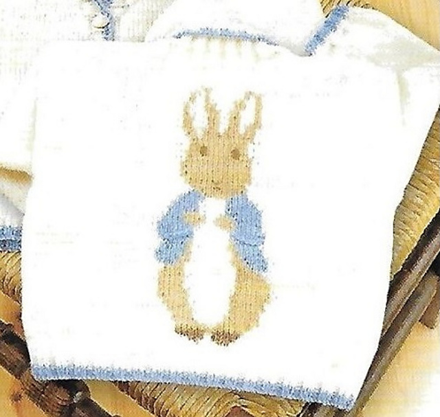 Ravelry: Peter Rabbit Baby Jacket pattern by Debby Robinson