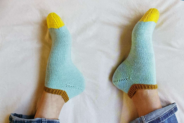 Ravelry: Basic Sock No. 4: The German Short-Row Heel pattern by Summer Lee