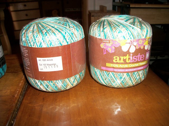 Ravelry: Artiste 100% Acrylic Crochet Thread #5