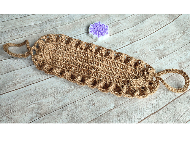 Ravelry: Eco Friendly Body Scrubber pattern by NATESSA | Sacred Crochet Art