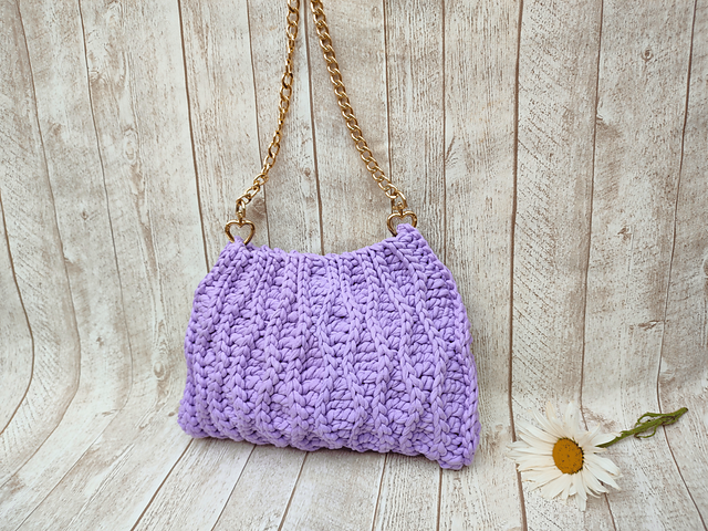 Ravelry: Small Shoulder Bag pattern by NATESSA | Sacred Crochet Art