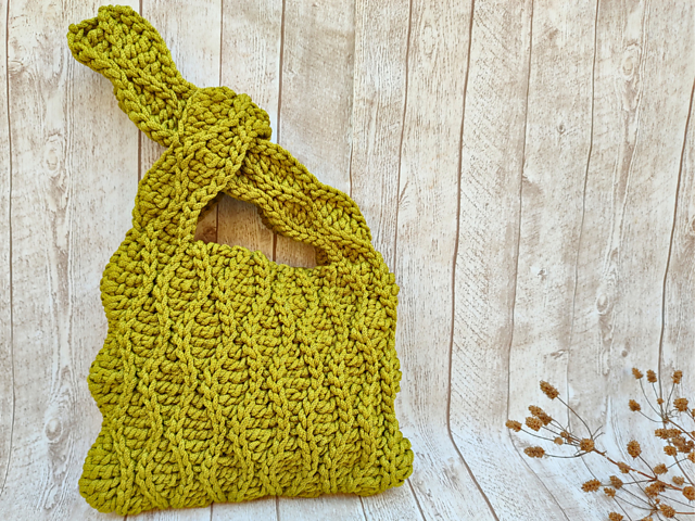 Ravelry: Japanese Knot Bag pattern by NATESSA | Sacred Crochet Art