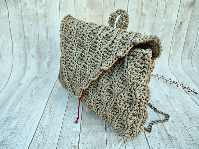 Ravelry: Mini Backpack Purse pattern by NATESSA | Sacred Crochet Art