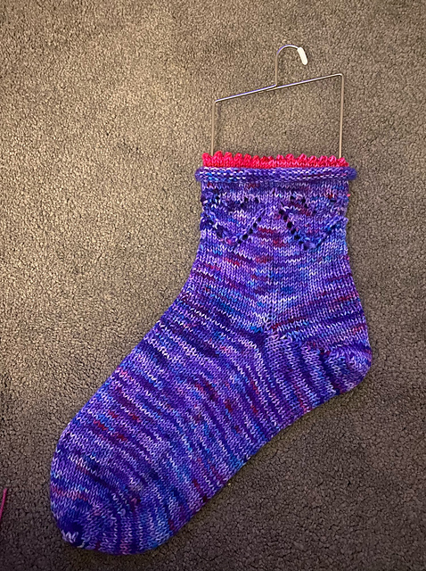 Ravelry: Hearts locked together socks pattern by Nicola simpkin