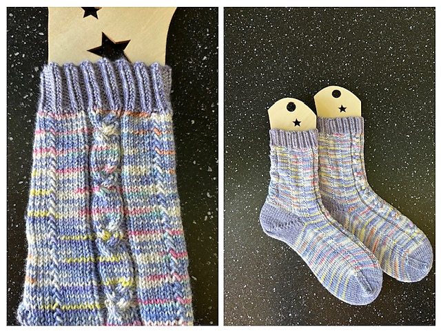 Ravelry: My Braided Socks pattern by Nicola simpkin
