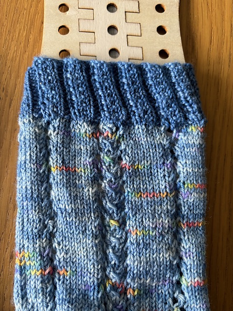 Ravelry: Lacy twist socks pattern by Nicola simpkin