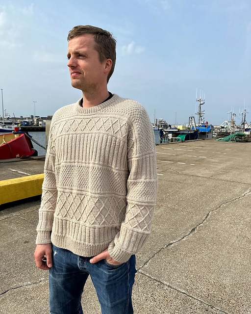 Ravelry: Ingrid Sweater Man pattern by PetiteKnit
