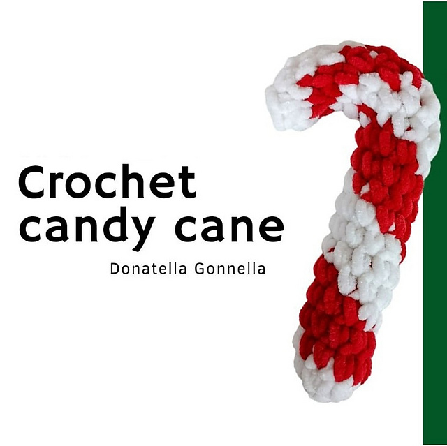 Ravelry: Crocheted Candy cane pattern by Donatella Gonnella