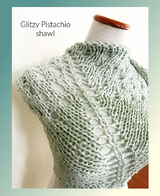 Ravelry: Glitzy Pistachio pattern by Petra Breakstone