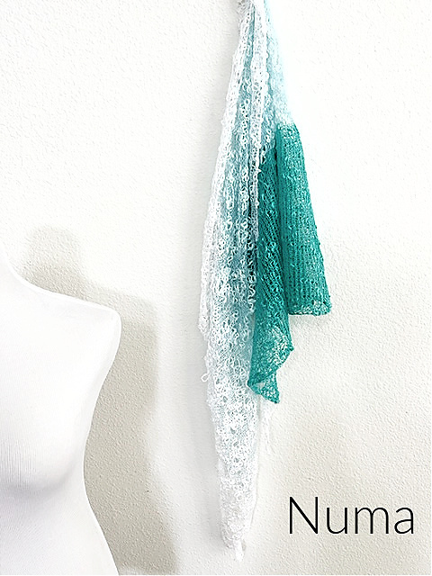 Ravelry: Numa shawl pattern by Petra Breakstone