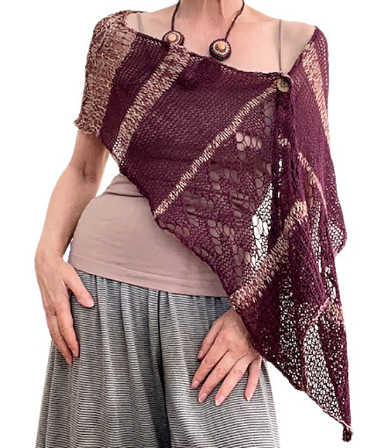 Ravelry: Audine shawl pattern by Petra Breakstone
