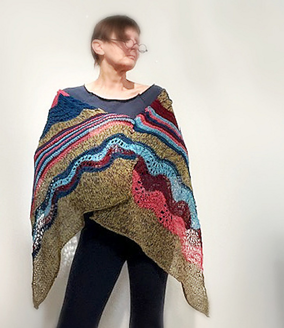 Ravelry: Clotilde shawl pattern by Petra Breakstone