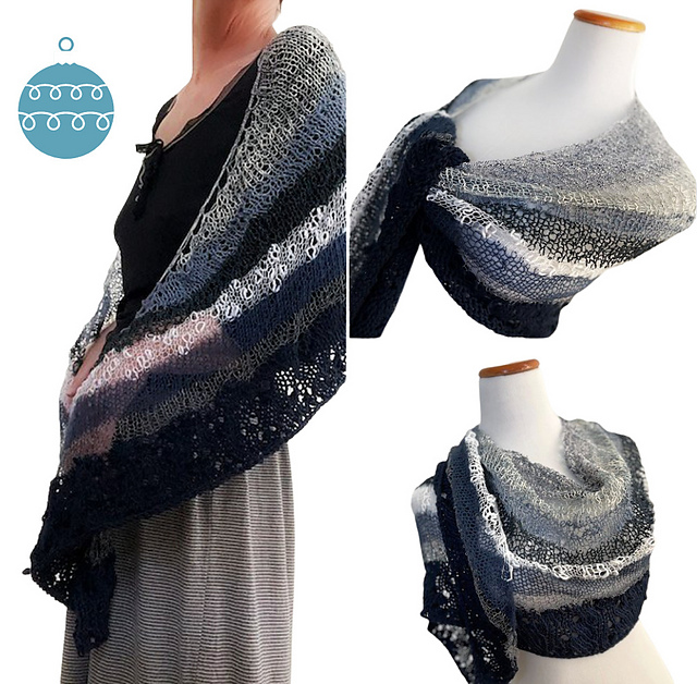 Ravelry: Meehan shawl pattern by Petra Breakstone