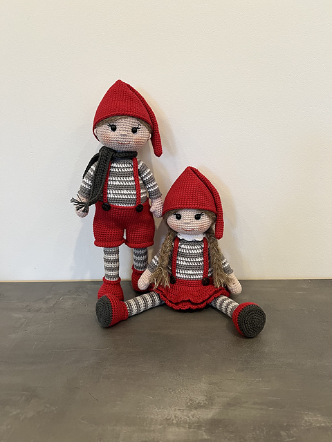 Ravelry: The elf Julie pattern by Jette petrea Andersen