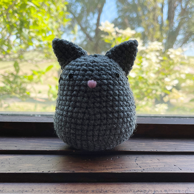 Ravelry: Tabby - Dumpling Cat pattern by Kira Petty