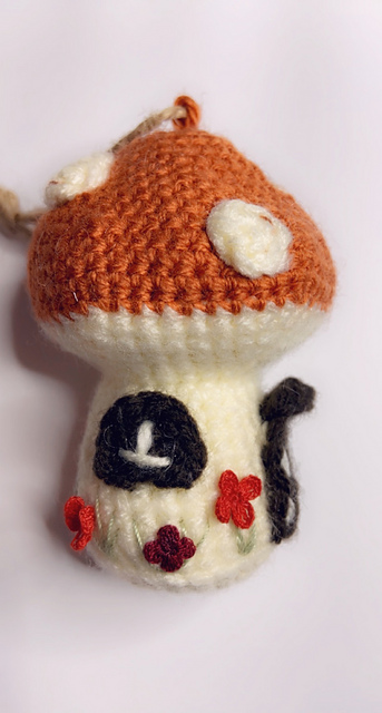 Ravelry: Toadstool Mushroom House pattern by Pamela Burmeister