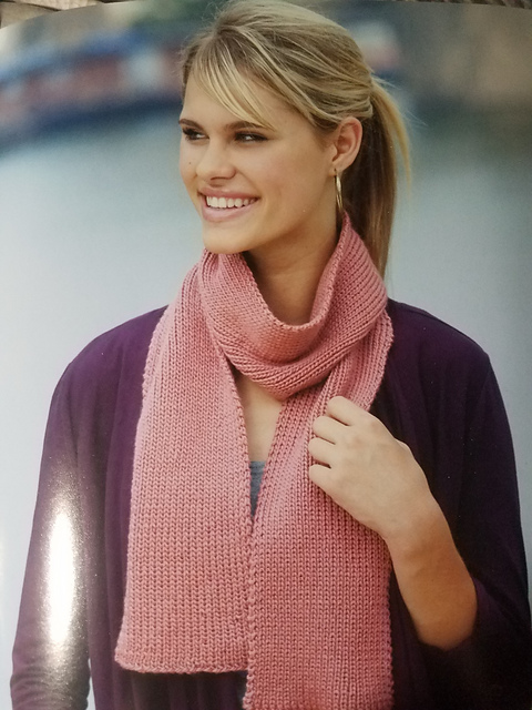 Ravelry: Simple Rib Scarf pattern by Leisure Arts