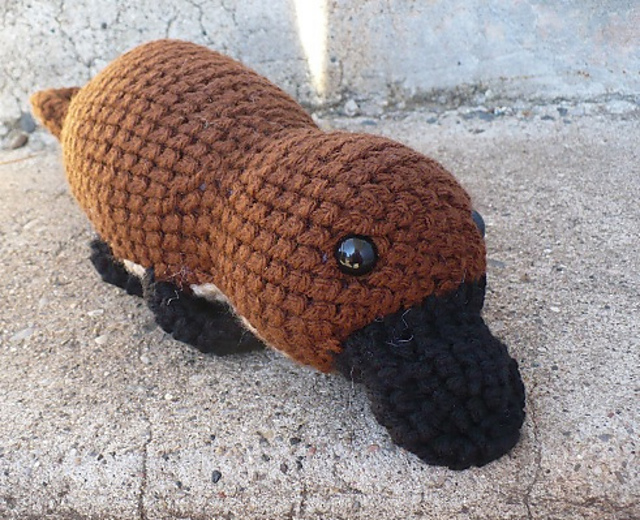Ravelry: My Little Platypus Amigurumi pattern by Heather Vandermeer