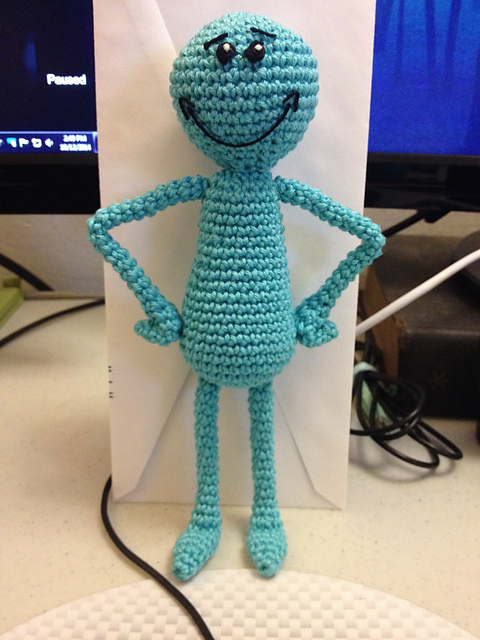 Ravelry: UnknownOrchard's Mr. Meeseeks