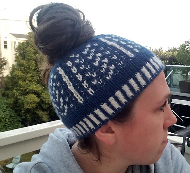Ravelry: Messy Bun in 15 Meter pattern by Laura Jeanne Ruppert