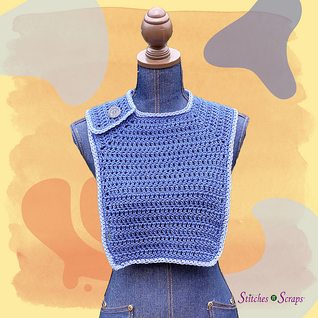 Ravelry: Easy Adult Bib pattern by Pia Thadani