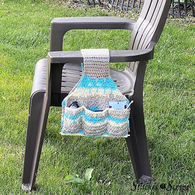Ravelry: Patio chair or wheelchair caddy pattern by Pia Thadani