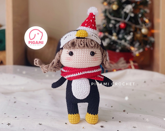 Ravelry: Penguin Roly Amigurumi pattern by Pigami Crochet