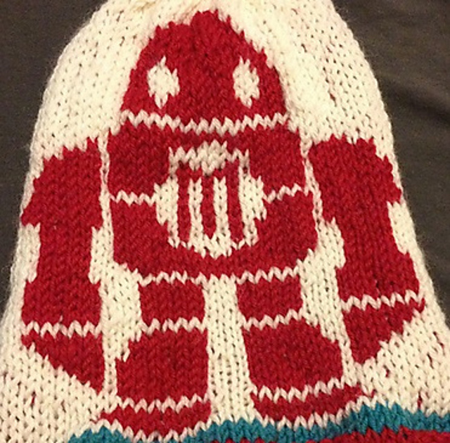 Ravelry: MAKE Robot Chart - Maker Faire pattern by Amy Wong-Thai