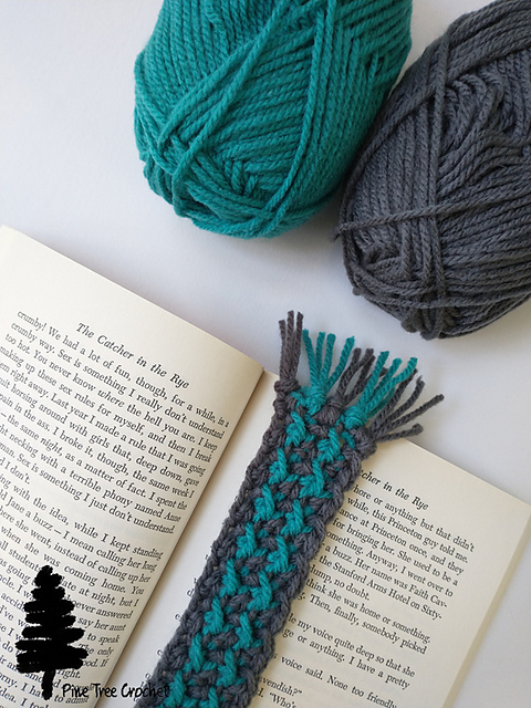 Ravelry: Ridgeline Bookmark pattern by Pine Tree Crochet